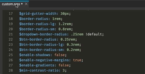 Customizing Bootstrap 5 Themes Pinegrow Web Editor