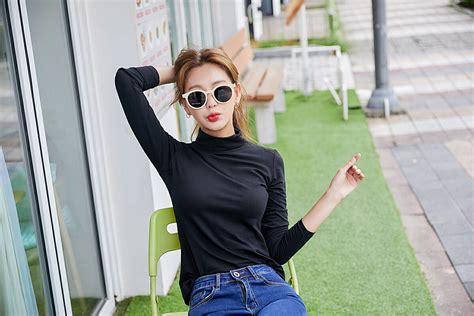 女装韩国模特外景拍摄photographyportrait电商视觉服务商original作品 站酷zcool