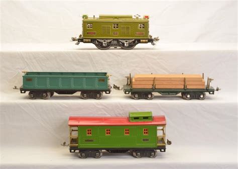 Sold At Auction Lionel Prewar Standard Gauge Freight Set 353e W8e 511