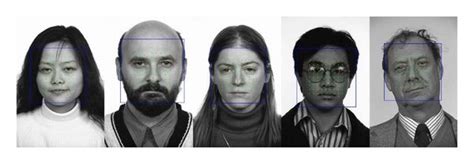 Sample Results Of The Proposed Facial Feature Localization With 90