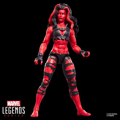 Pre Order Marvel Legends Series Red She Hulk Comics Action Figure Zed
