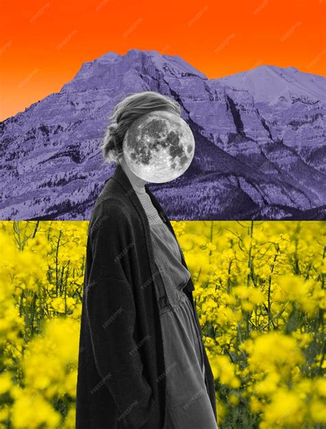 Collage De Compositions De Paysages Photo Gratuite