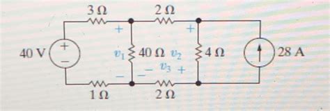 Answered: Use node-voltage method to find ?1, ?2… | bartleby
