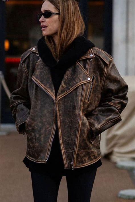 How To Style A Brown Leather Jacket For Every Occasion Brown Leather