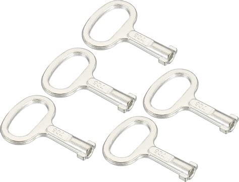Patikil Key Shape Socket Spanner Key 5 Pack Electrical Cabinet Gas