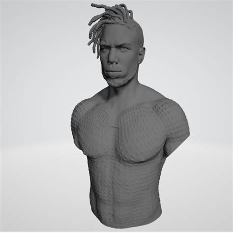 Killmonger Bust 3d Print Model