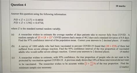 solved question 4 10 marks answer this question using the