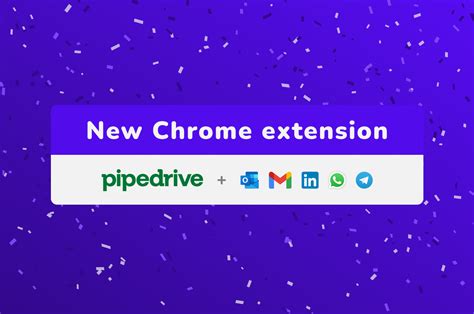 check out the new pipedrive chrome extension from saysync