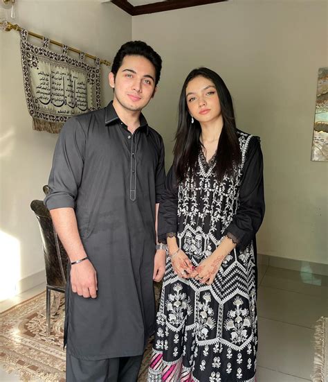 Aina Asif Beautiful New Pictures With Brother Reviewitpk