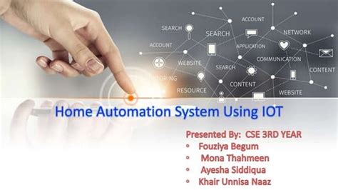 Home Automation Using Iot Ppt