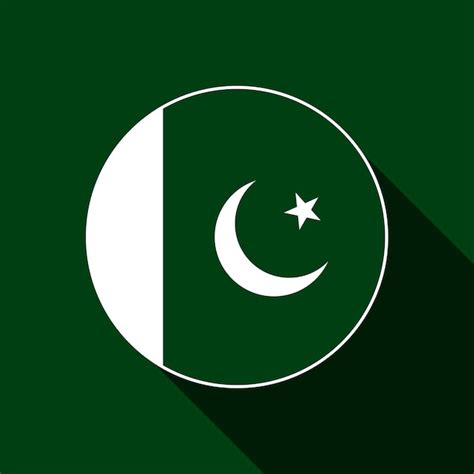Premium Vector Country Pakistan Pakistan Flag Vector Illustration