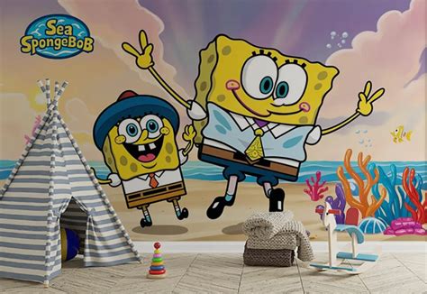 پوستر دیواری باب اسفنجی