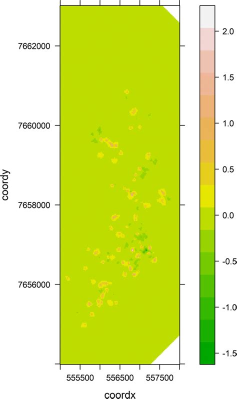 Spatial Random Field Posterior Means For All The Grid Araçatuba Sp Download Scientific
