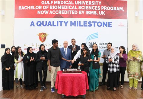 International Accreditation Of Bbms Program By Ibms Uk Gulf Medical University