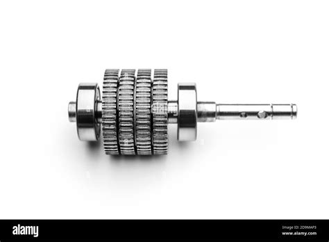 Stepper Motor Rotor On White Stock Photo Alamy