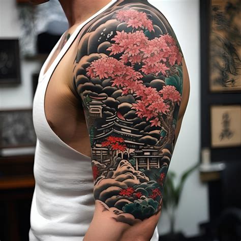 Half Sleeve Tattoos For Men Japanese