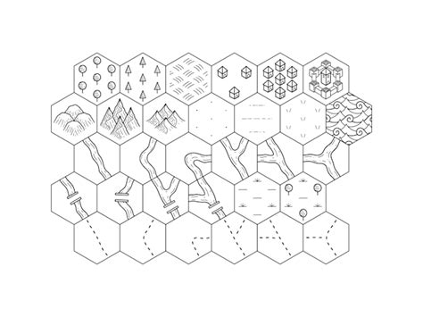 Create A Custom Hex Tile Set By Erikbattles Fiverr