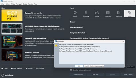 Cubase 13 Plug In Alliance Blocklist Vst3 Cubase Steinberg Forums
