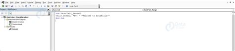 Vba Range Object Dataflair