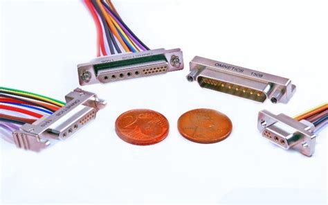 Micro D Connectors Match Standard Board Pad Designs To Support High Speed Data Omnetics