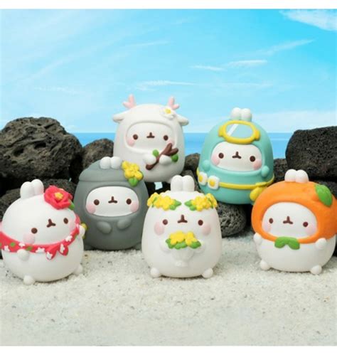 몰랑이 피규어 몰랑 제주에디션 미니 피규어 6종세트 티몬