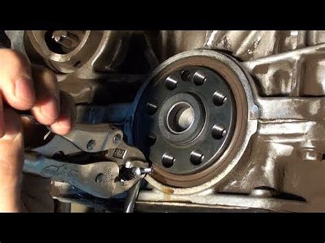 Rear Main Engine Seal Replacement Youtube