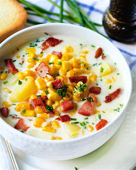 Thick Creamy Corn Chowder Recipe