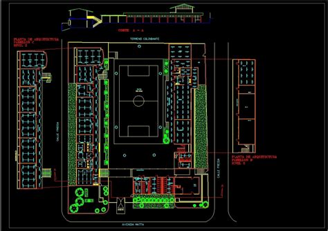 Upper School Dwg Plan For Autocad • Designs Cad