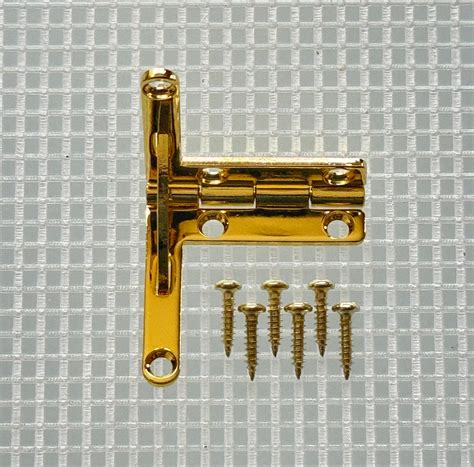 A861 Kit 1 14 X 1 14 Solid Brass Quadrant Hinge Screws Small
