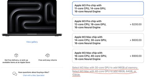 Aren T These Configuration Options For The New Macbook Pro Odd R Mac