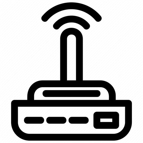 Router Internet Wireless Connection Wifi Network Icon Download