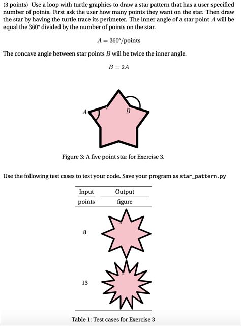 Solved Python Program 3 Points Use A Loop With Turtle Graphics To