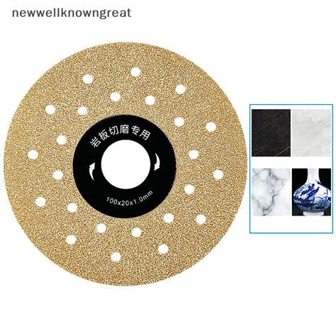 Newwellknowngreat Pc Rock Slab Cutg Super Thin Cutg Disc Porcelain