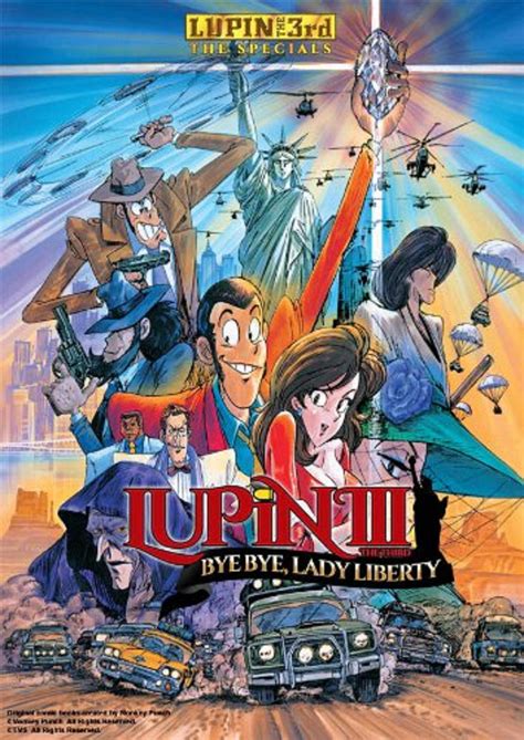 Lupin The Third Bye Bye Lady Liberty 1989