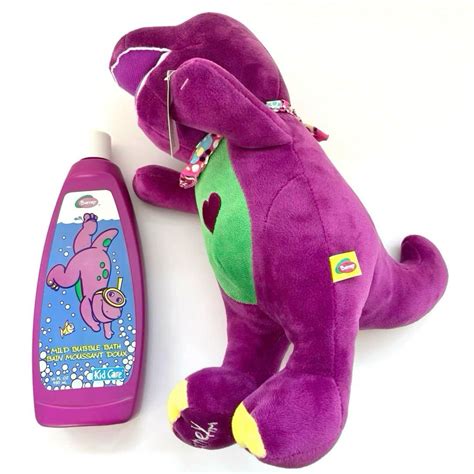 Barney Bubble Bath Barney The Dinosaurs Plush Animals Barney And Friends