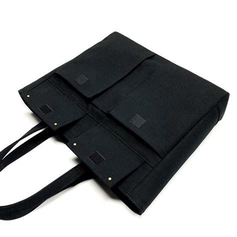 B4仕様帆布トート＝メニー [カラー：黒] 豊享 Online