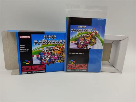The Truth About Super Mario Kart Box Replacement Manual Inner Tray