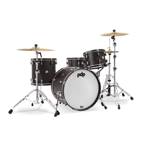 PDP CONCEPT MAPLE CLASSIC PC DRUMKIT X MT X FT X BD X SD EBONY STAIN FINISH EBONY