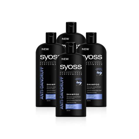 Syoss Shampoo Anti Dandruff Classic 500ml Pack Of 4