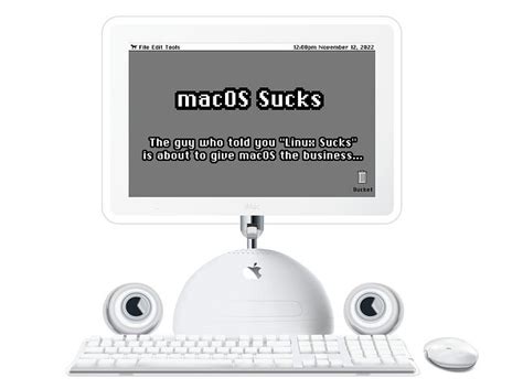 Macos Sucks Saturday November 12th By Bryan Lunduke