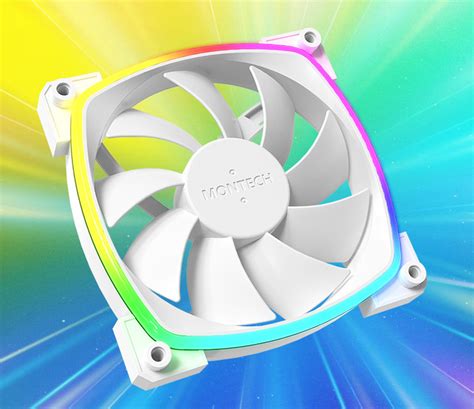 Montech AX120 140 PWM White ARGB Fans Review And More