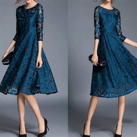 34 Sleeve Dress Etsy