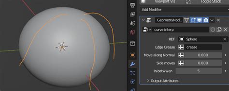 [geometry node] curve splines interpolation tutorials tips and
