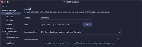 java error release version 21 not supported