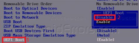 Disable Uefi Secure Boot Windows 8 1 Avoiderrors