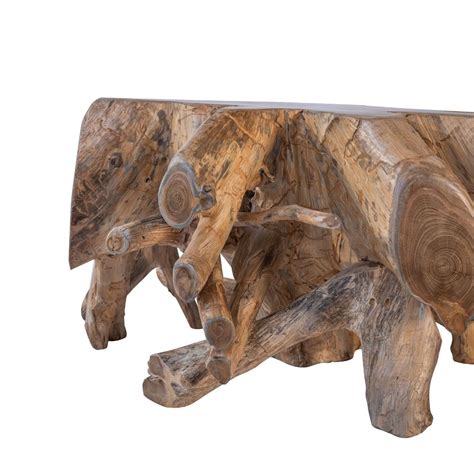 31” Solid Teak Root Coffee Table Spencerabbadie