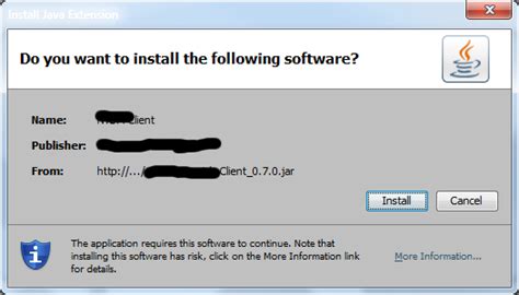 Security New Webstart Behavior With Java 7 Update 21 Stack Overflow