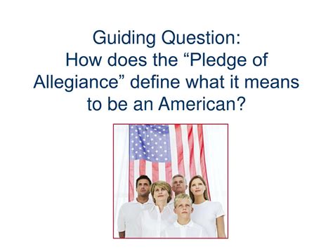 Ppt The Pledge Of Allegiance Unit Powerpoint Presentation Free
