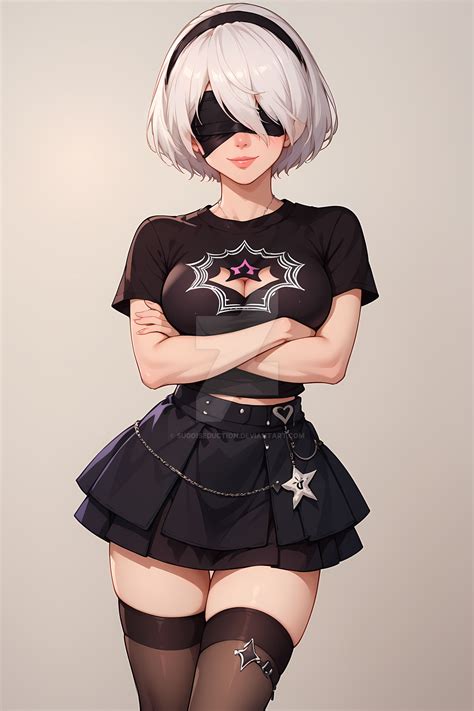 2b Harajuku Style By Sugoiseduction On Deviantart