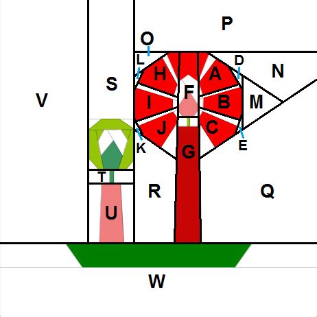 Candles Block Pattern Projektownia Jednoiglec